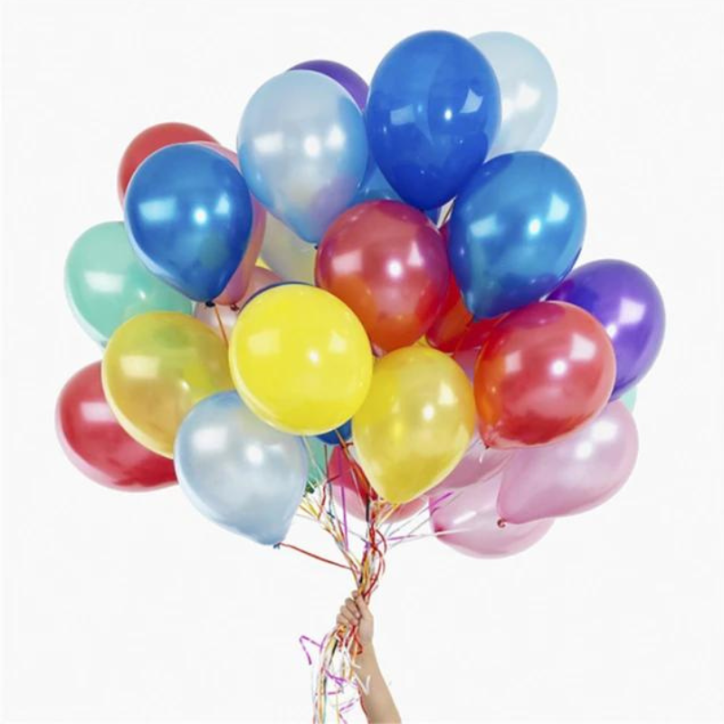 Set 100 buc, Baloane colorate din latex